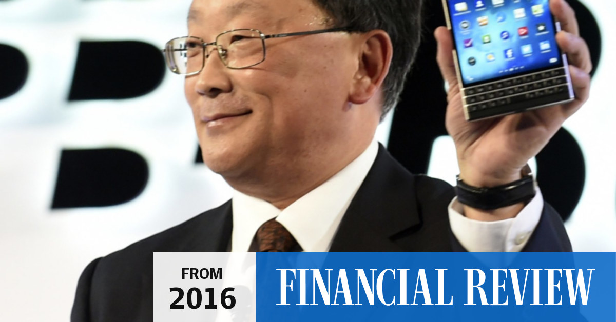 BlackBerry, inventor of the smartphone, stops making them