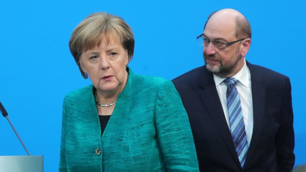 After a marathon negotiation, Angela Merkel breaks through