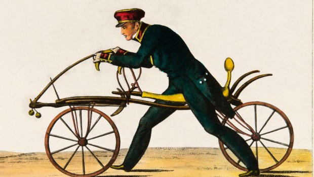 How the bicycle got off to a running start in 1817