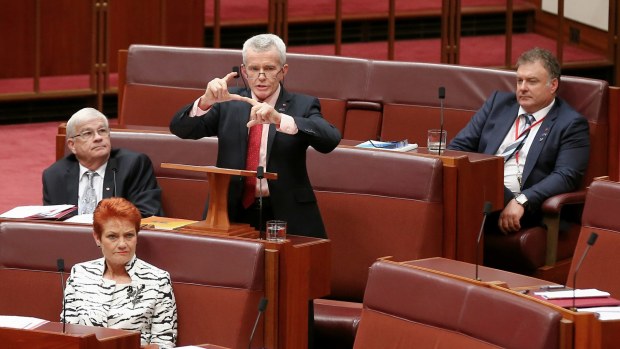 One Nation bloc could split over industrial relations bills
