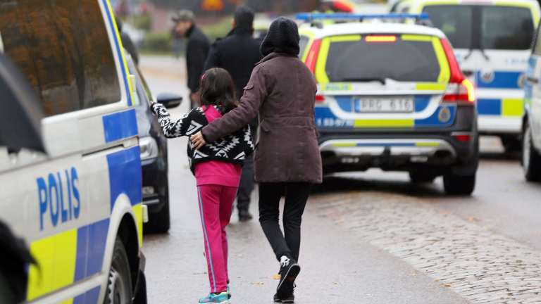 Sweden school 'sword attack': two dead after masked man enters school