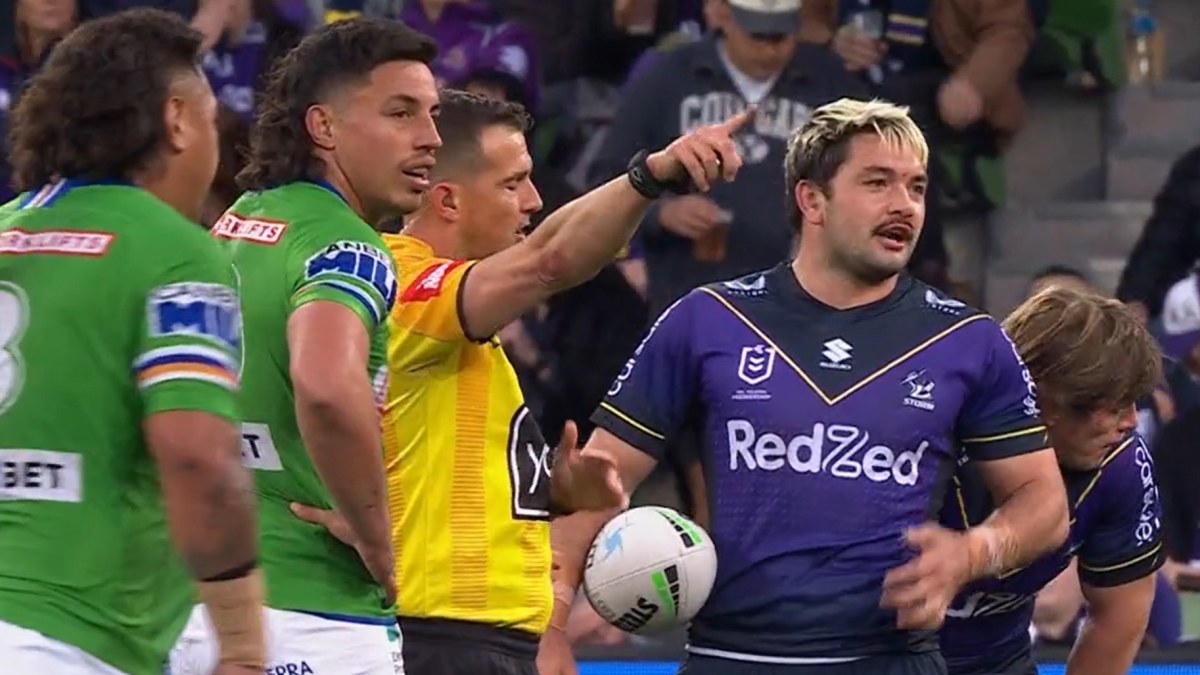 NRL 2022: Melbourne Storm, Canberra Raiders, elimination final, Brandon ...