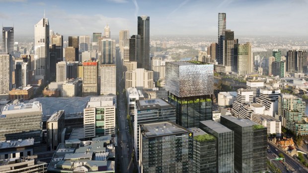 AECOM takes 5500 sq m in Walker Corp's Tower 2 Collins Sq from May 2016