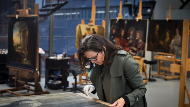 Rijksmuseum restorer Petria Noble thanks Rembrandt for her inspiration