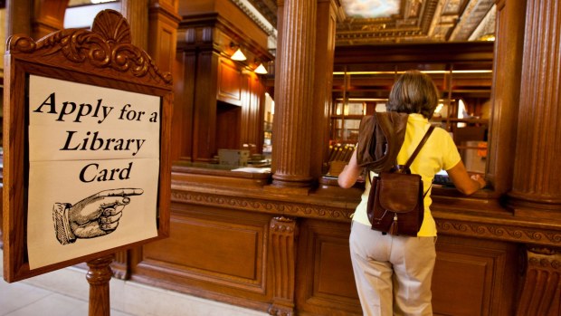 Lucky New York Library card holders, the world is theirs free of charge