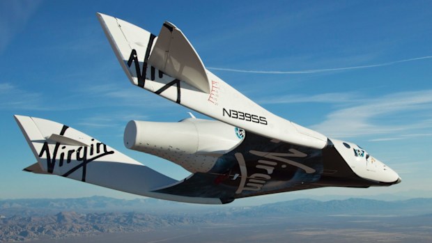virgin branson space flight