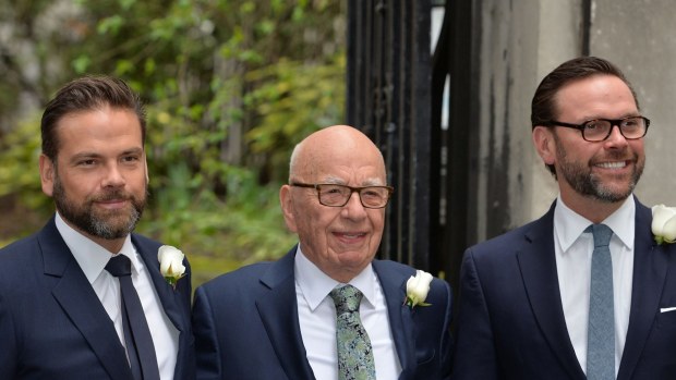 Murdoch children in line for $US2b each on media empire break-up