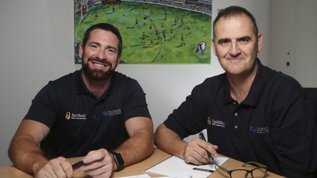 Former AFL star Jason Akermanis is looking to kick cyber security goal