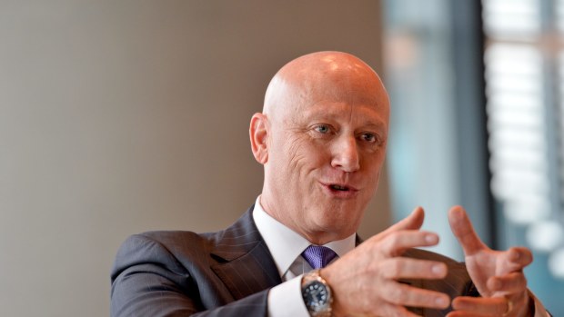 Andy Vesey now finds AGL is caught in political no-man's land