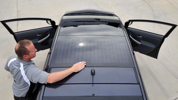 Panasonic joins push to put photovoltaic solar panels on more car roofs