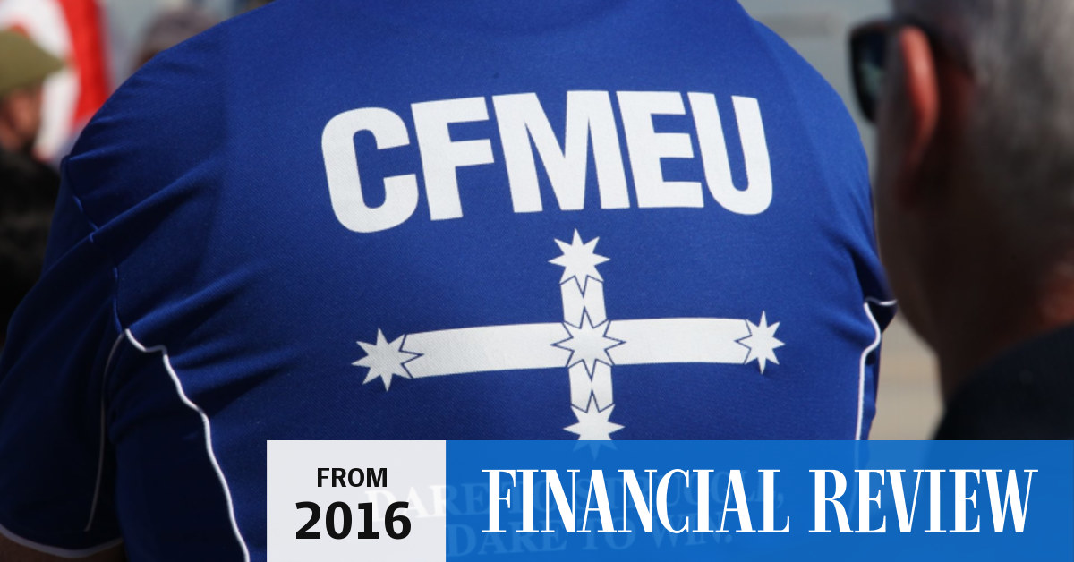 CFMEU organiser Luke Collier jailed for assault