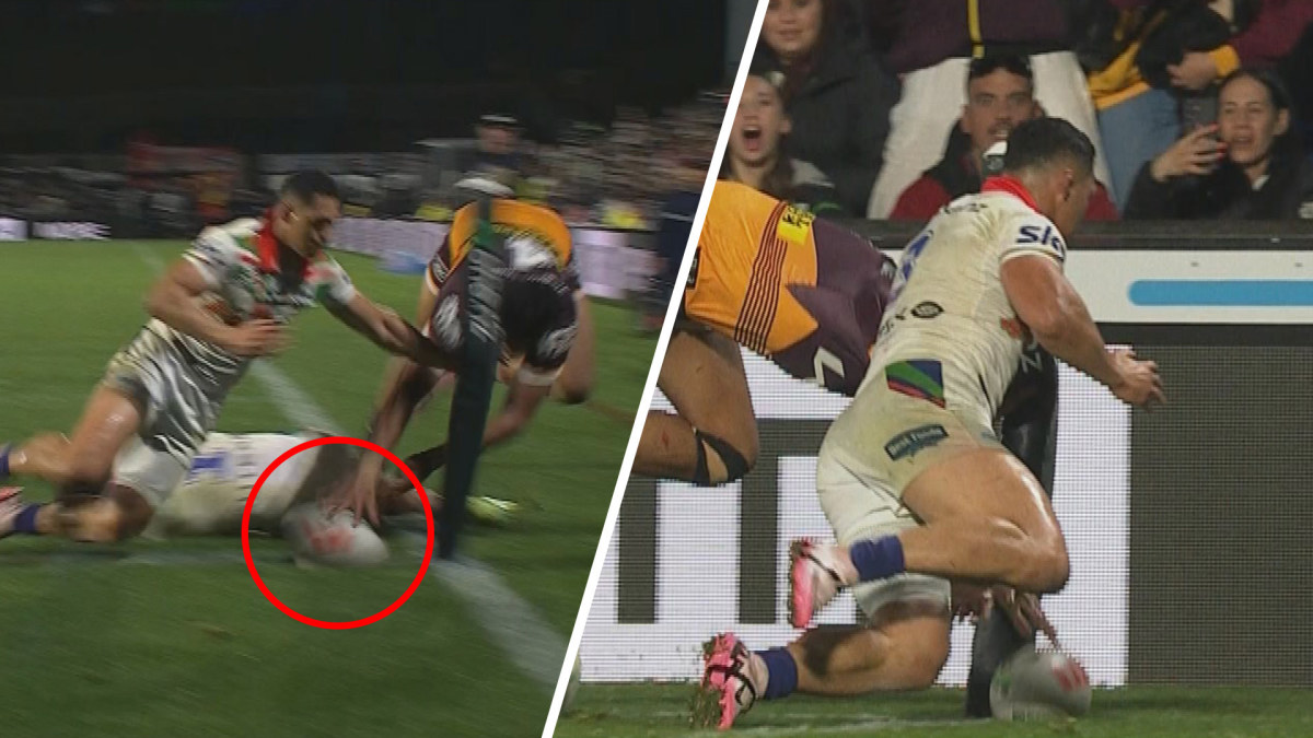 NRL 2024: Warriors v Broncos: Selwyn Cobbo denied 'freakish' try by ...