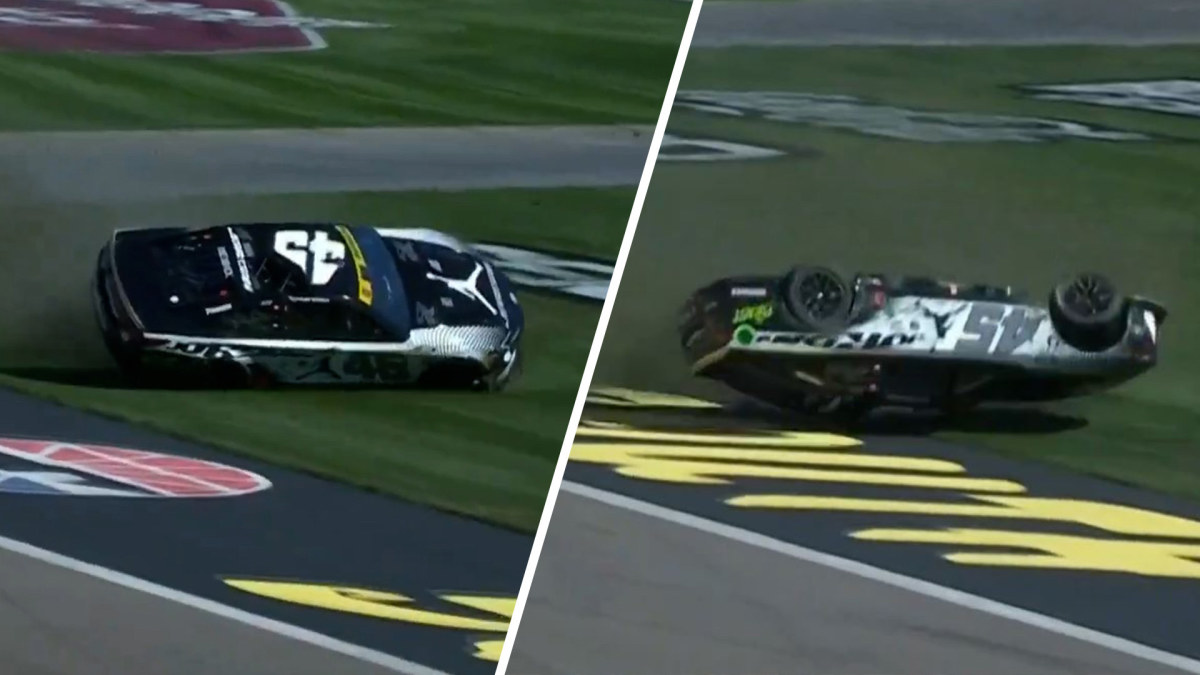 NASCAR news 2024 Las Vegas: Tyler Reddick crash, video, highlights ...