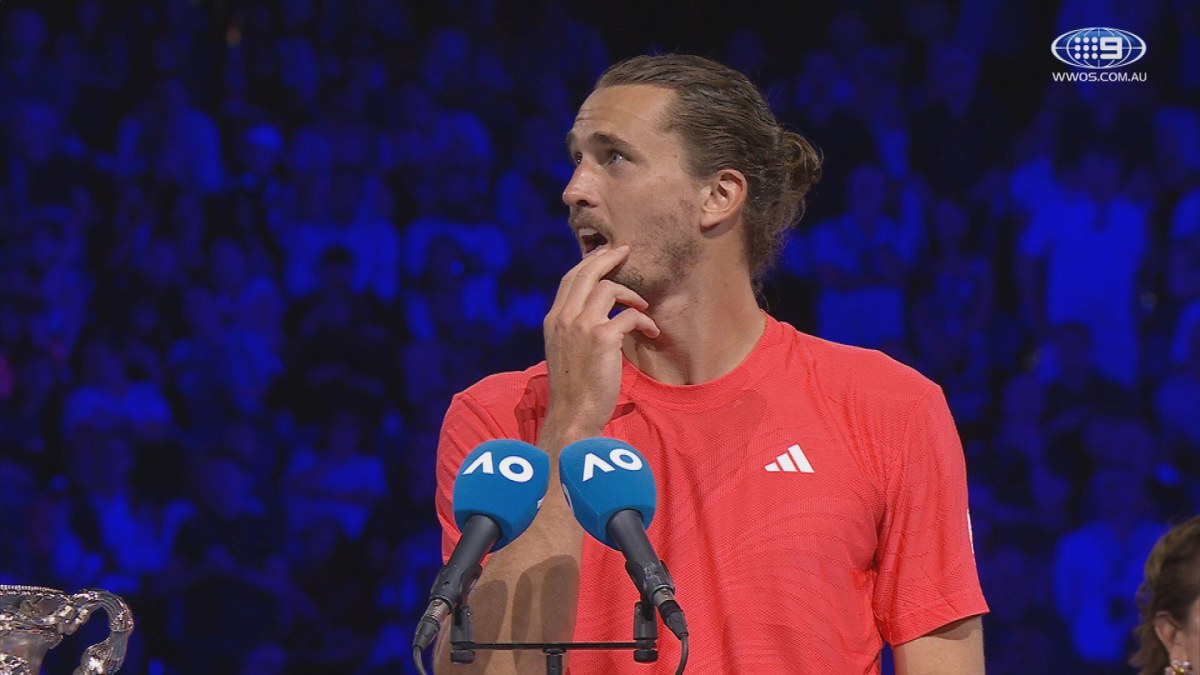 Australian Open tennis 2025, Alexander Zverev domestic abuse allegations brought up by heckler ...