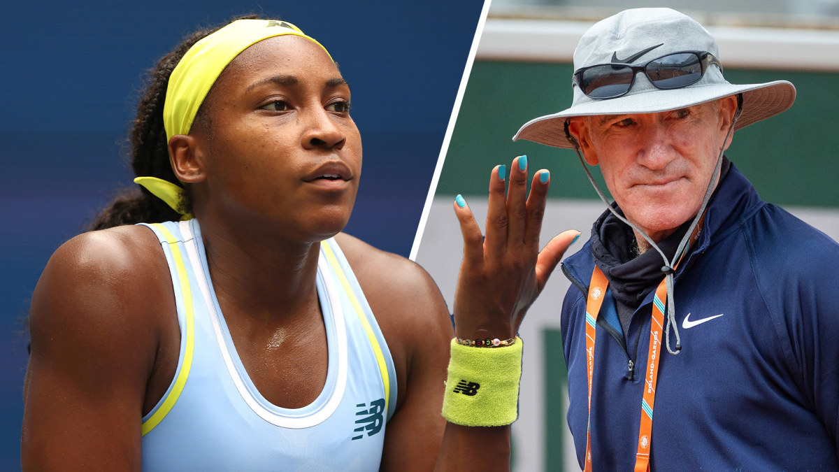 coco gauff split with brad gilbert