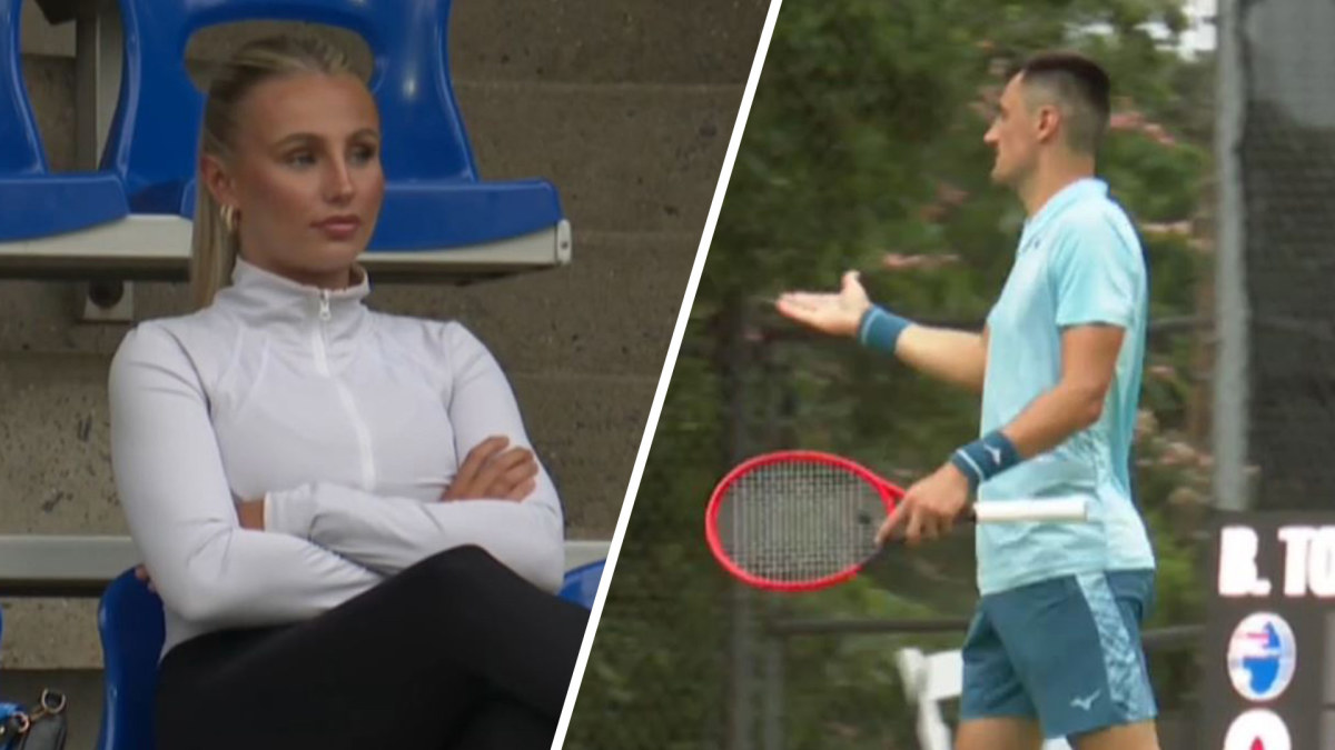 Tennis news 2024: Bernard Tomic bizarre argument with girlfriend Keely ...