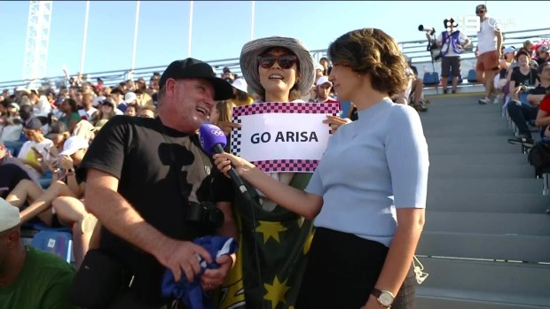 Paris Olympics 2024: Arisa Trew's parents react to gold medal in women ...