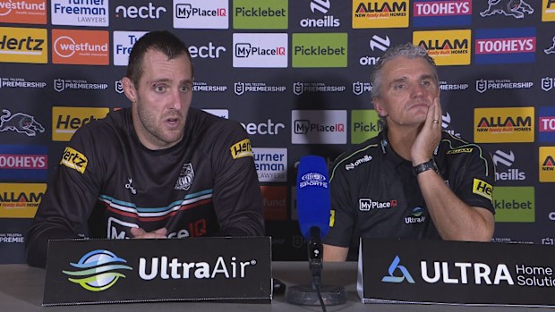 NRL news 2026: Ivan Cleary caught making lewd gesture towards Bulldogs ...