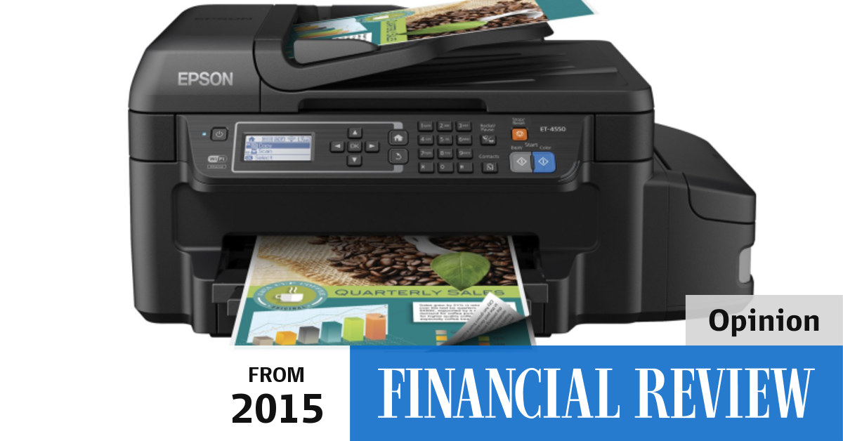 Epson Eco Tank printer offers big savings on ink