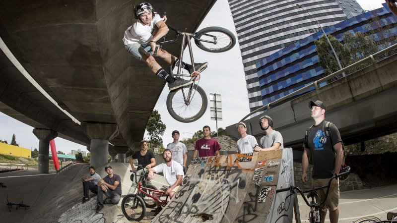 90s BMX riders get back on their bikes