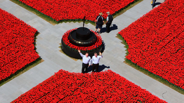 Penrith's Poppy Park a memorial to the Gallipoli 100th anniversary