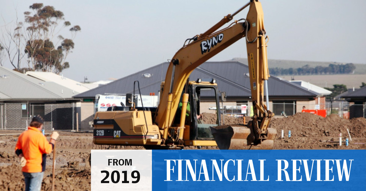 Construction transition from housing to infrastructure on track ...