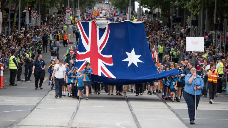 Australia Day: Cultural diversity shines through in Melbourne parade