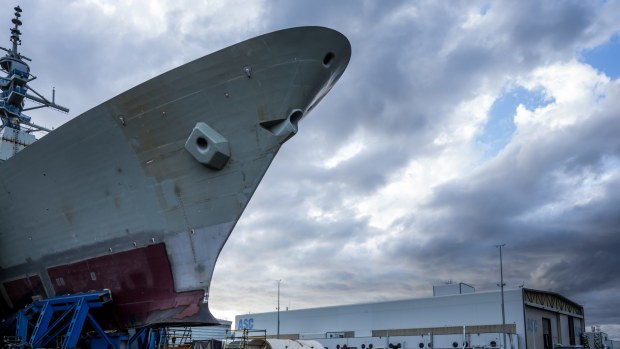 Warship design and construction capabilities expanding