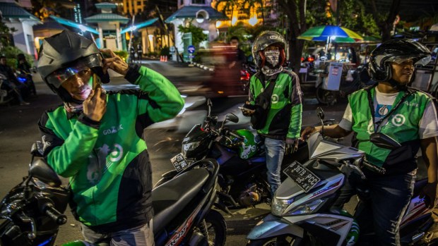 Go-Jek, the front line in Indonesia's motorbike ridesharing war