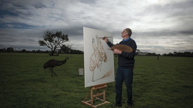 Richard Weatherly, merino breeder and painter
