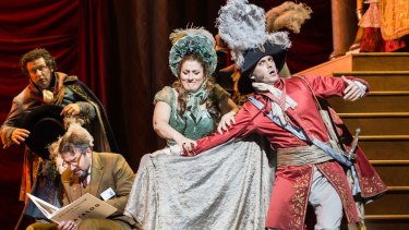 Singing paintings and frocked-up baritones: Opera Australia tackles the ...