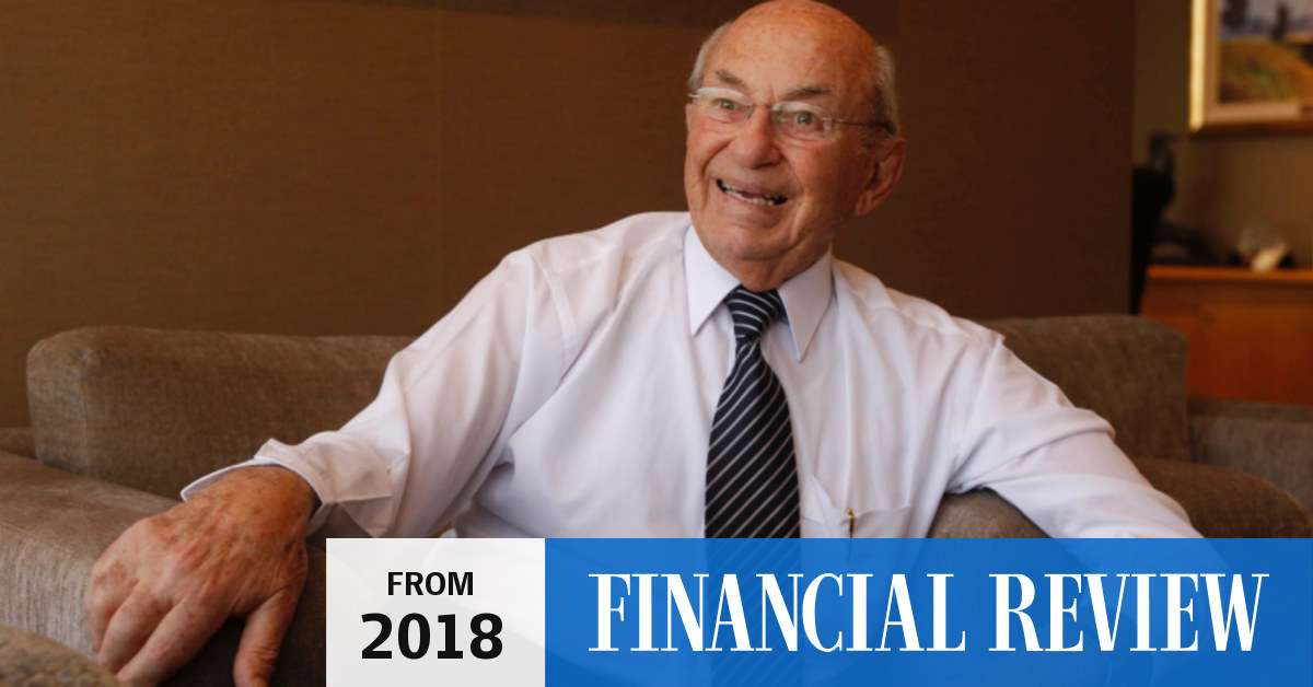 Perth billionaire and Rich Lister Stan Perron dies at 96