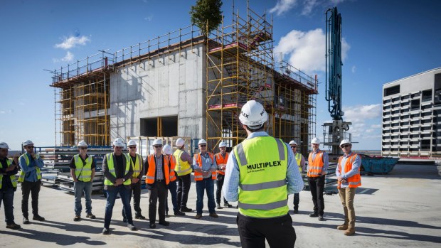 Capital Square rises on Perth's old Emu brewery