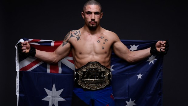 UFC champion Robert Whittaker could become Australia's best-paid athlete