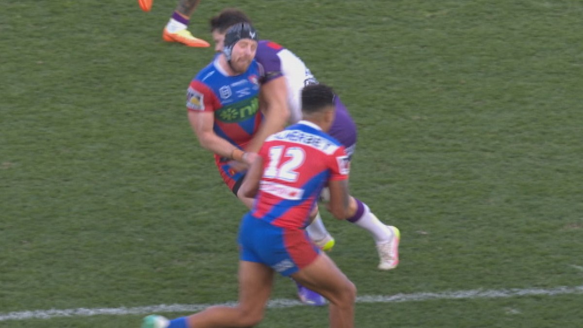 NRL news 2025 | Trent Loiero tackle on Jackson Hastings; Melbourne ...