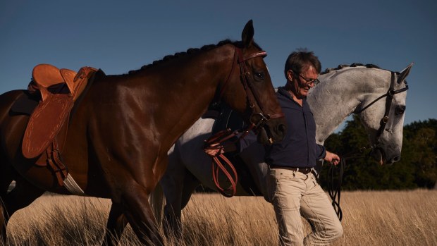 Michael Drapac's passions? Cycling and an Australian stock-horse saddle ...