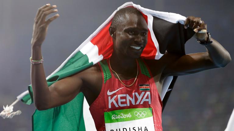 David Rudisha defends 800m gold at Rio Olympics