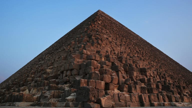 Cosmic rays reveal mysterious void in Egypt's Great Pyramid