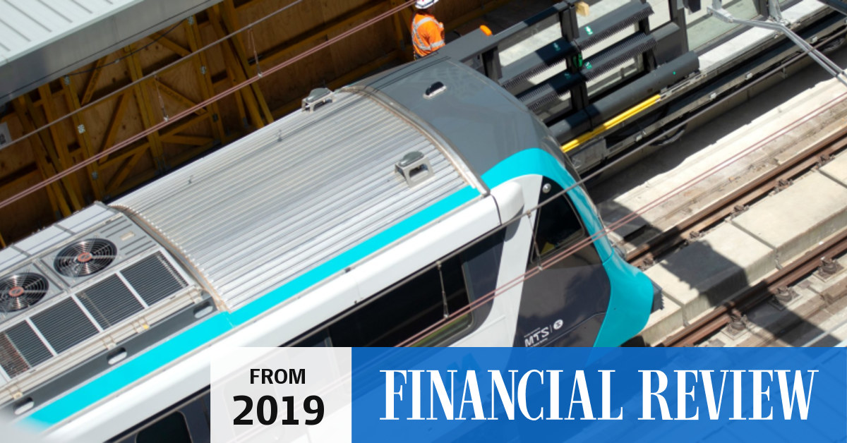 Australia's first driverless train completes journey on Sydney Metro