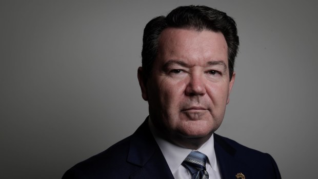 Liberal senator Dean Smith wins prize for political leadership