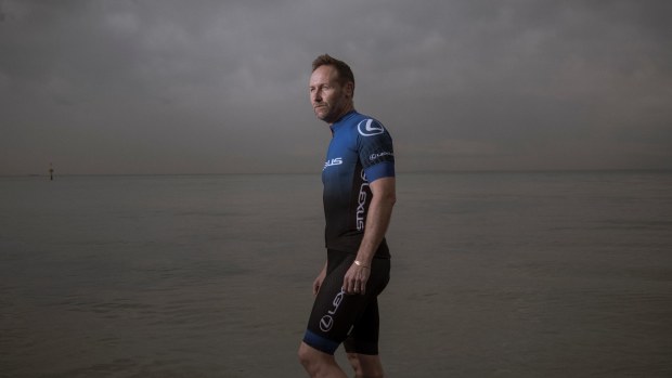 Lexus Australia CEO Scott Thompson became an Ironman on a bet