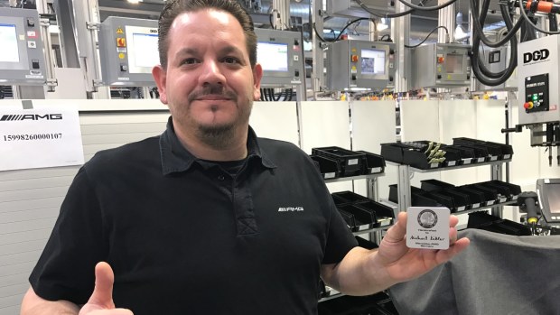 Meet the man who's made almost 4000 high-performance engines for AMG