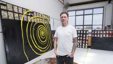 'Should we cover it up?' Brook Andrew dares us to confront a troubled past