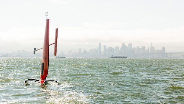 No sailors needed: wind powered boats scour the oceans for data