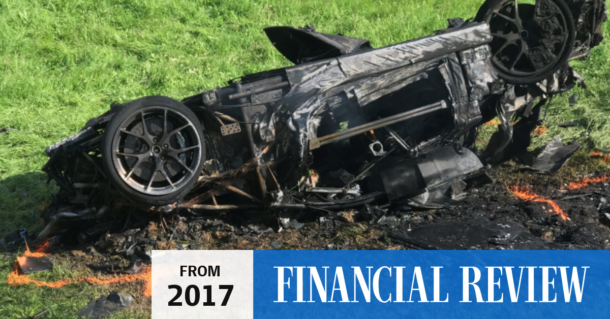 Watch Richard Hammond survive his crash of electric supercar Rimac ...
