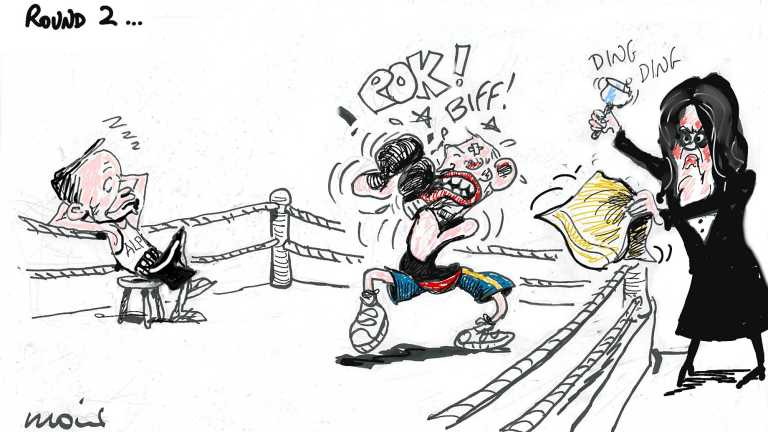 By jingoism, let's wave the flag