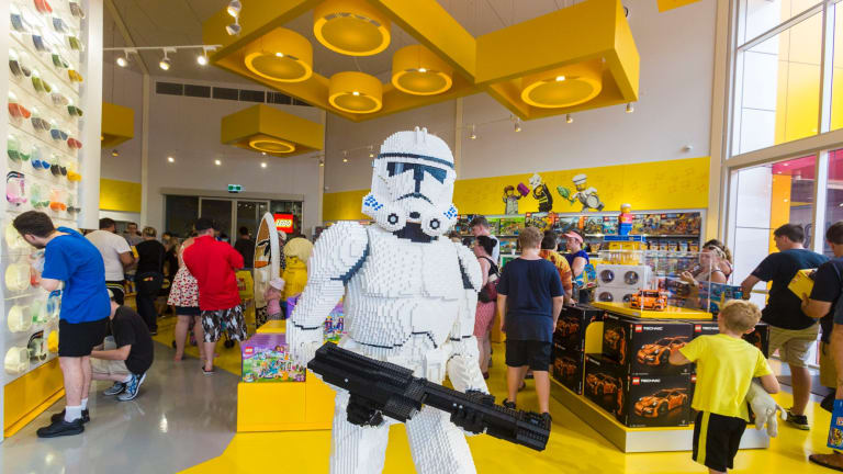 Big crowd builds for Australia-first Lego Store at Dreamworld