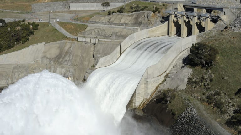 Snowy River flows with major water release from Jindabyne Dam