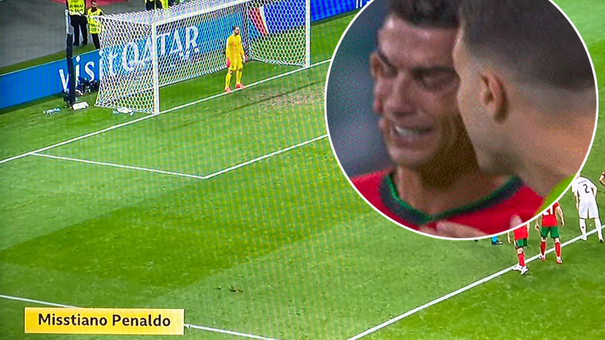Football news 2024: Crying Cristiano Ronaldo misses penalty, Portugal v ...