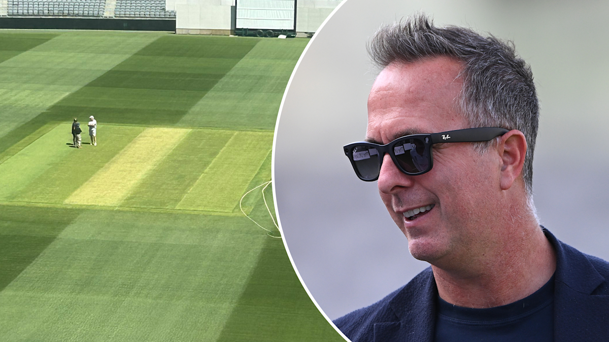 Cricket news 2025: Perth curator shuts down Michael Vaughan's Ashes ...